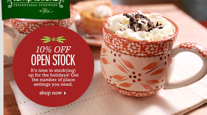 New Specialty Items, Autographed Cookbooks & 10% Off all Open Stock!